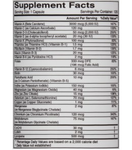 Cardiotabs Bonus Size Daily Multivitamin