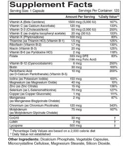 Cardiotabs Bonus Size Daily Multivitamin