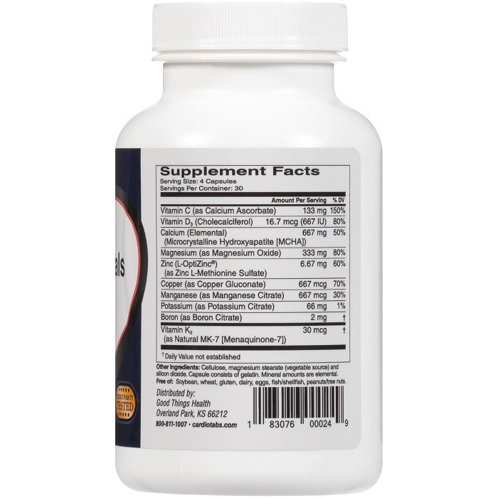 Highly Absorbable Calcium Supplement - Promotes Bone Density