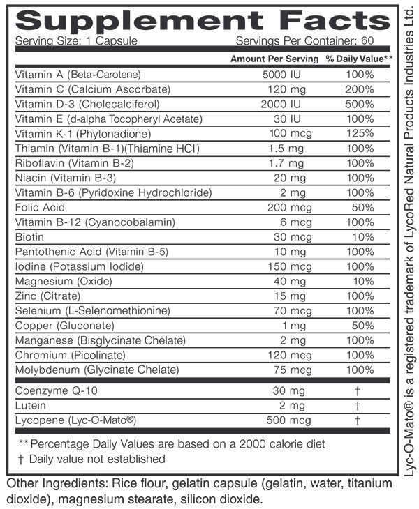 CardioTabs Daily Multivitamin