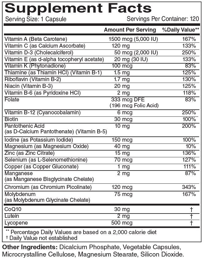 Cardiotabs Bonus Size Daily Multivitamin