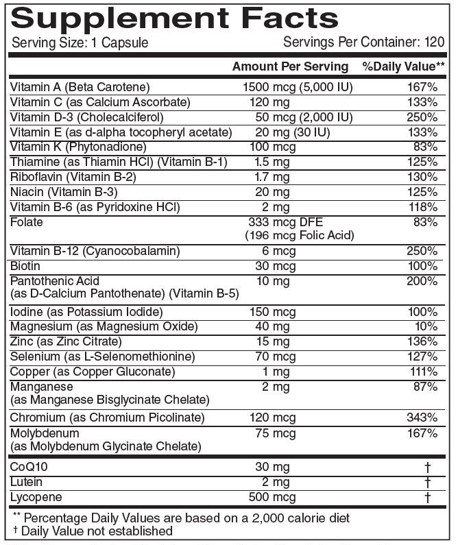 Cardiotabs Bonus Size Daily Multivitamin