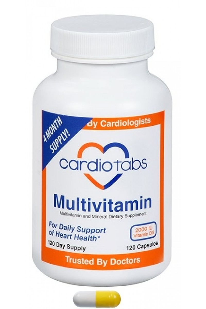 Cardiotabs Bonus Size Daily Multivitamin