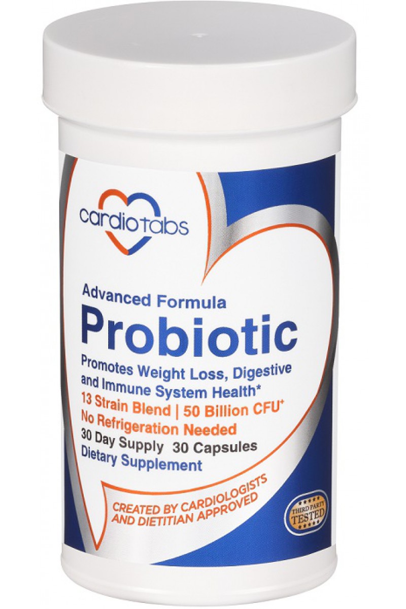 Cardiotabs Probiotic Powerful Support for Digestive and Immune Functions!