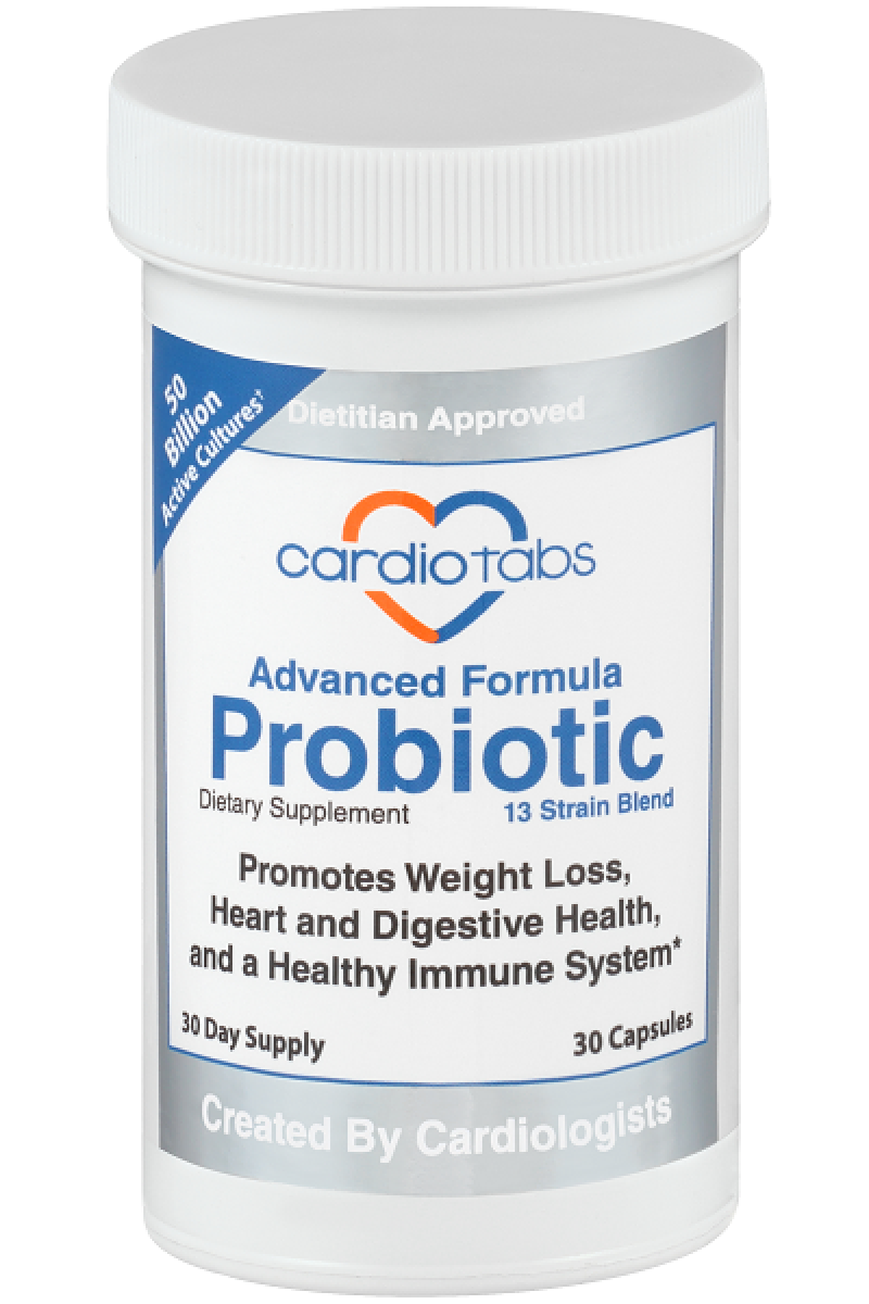 Cardiotabs Probiotic Powerful Support for Digestive and Immune Functions!