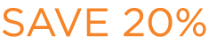 20% off your entire first order - Use NEW20 at checkout